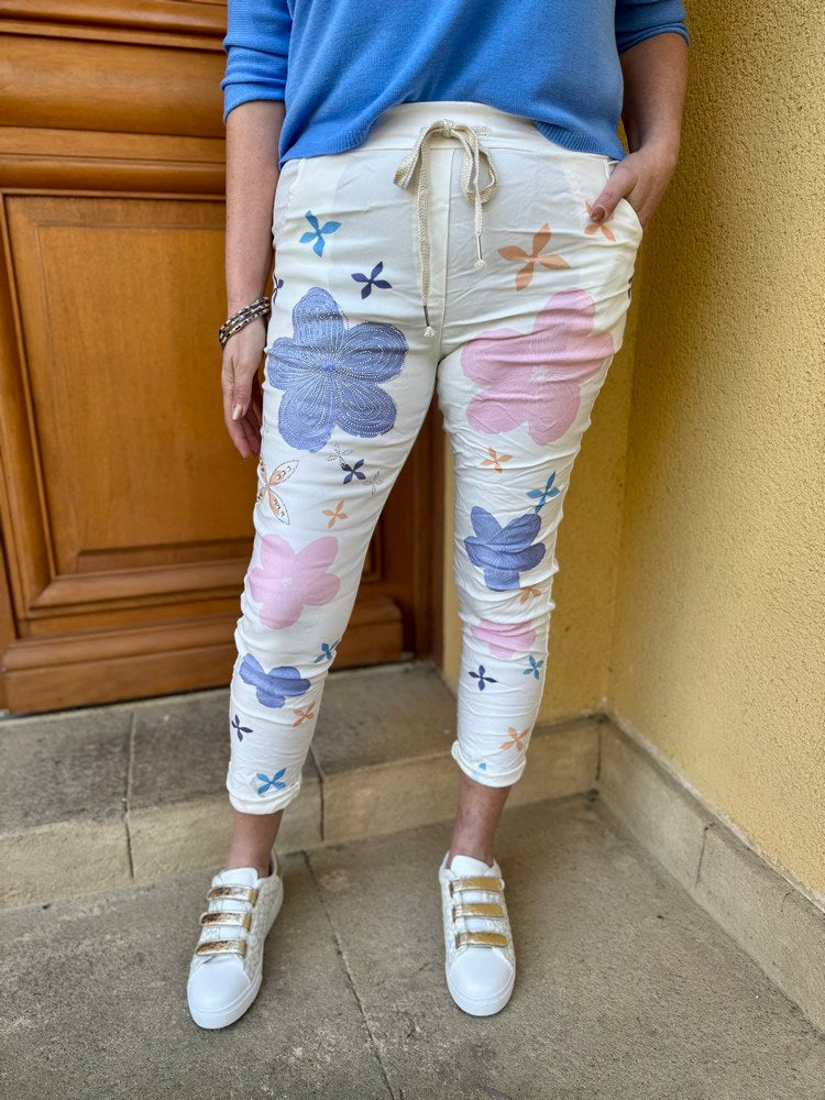 Jogg Pépito ivoire - Boutique Route du Sud